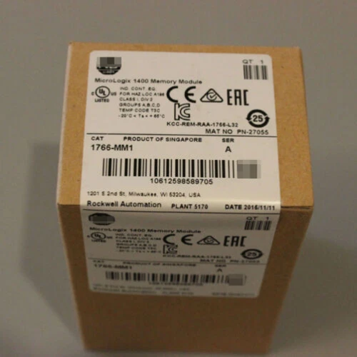 1766-MM1 AB 1766MM1 MicroLogix 1400 Memory Module New UPSFast Shipping ...