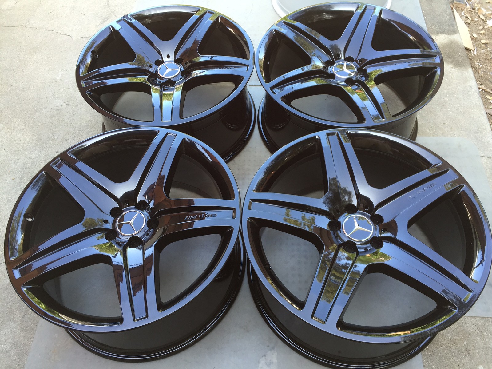 21" NEW OEM ORIGINAL 2014 MERCEDES GL63 GL550 GL450 GL350 AMG ""BLACK ...