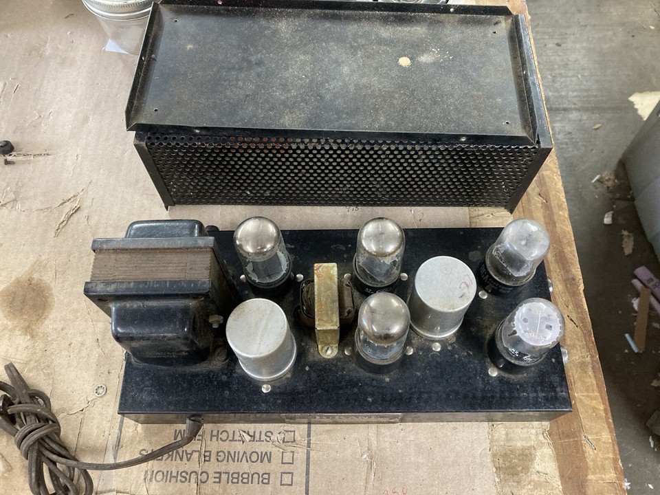 DuKane LA-375A Tube Amp 6V6 | eBay