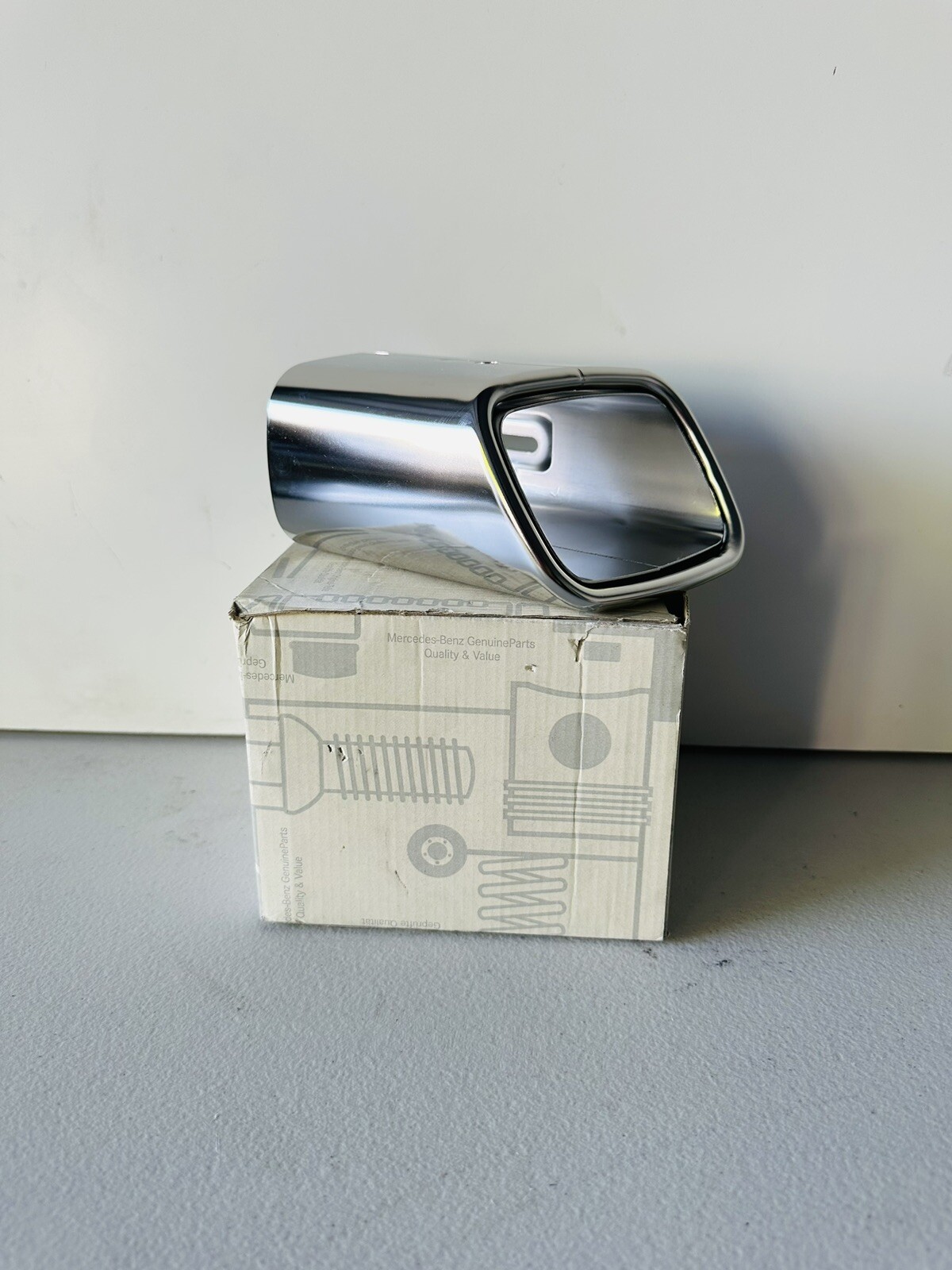 Mercedes-Benz a 2044902927 Exhaust Tail Pipe Extension Right Side for ...