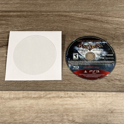 Batman Arkham Asylum - Game of the Year Edition - Greatest Hits - PS3 ...