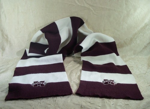 Top Of The World Brand Mississippi State University Bulldogs Knit Scarf ...