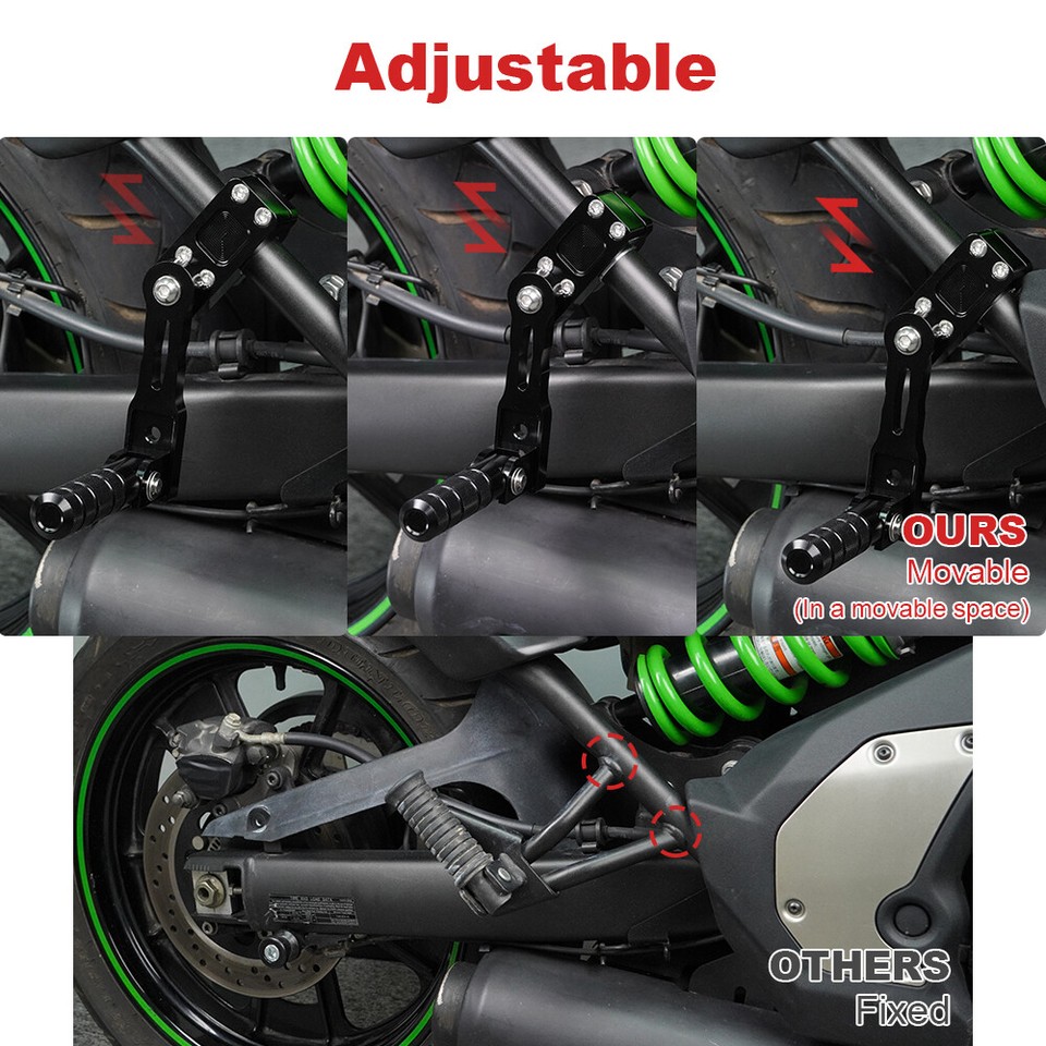 Fit For Honda VTX 1300 2002-2009 VTX 1800 2001-2009 Highway Frame Mount ...