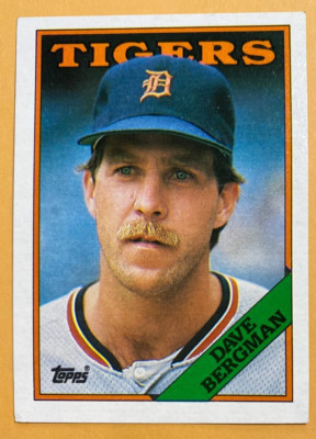 1988 TOPPS CHEWING DAVE BERGMAN / TIGERS #289 BASEBALL CARD | eBay