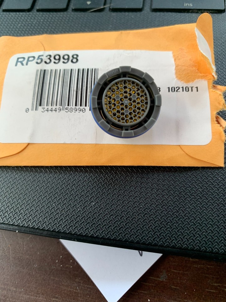 Delta RP53998 OEM Aerator 2.2 gmp SEE LIST OF FAUCETS IT FITS BELOW | eBay