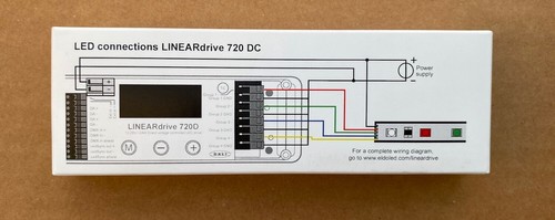 eldoLED LIN720D LINEARdrive DC 4 channel, 720W, LED Driver, Lighting ...
