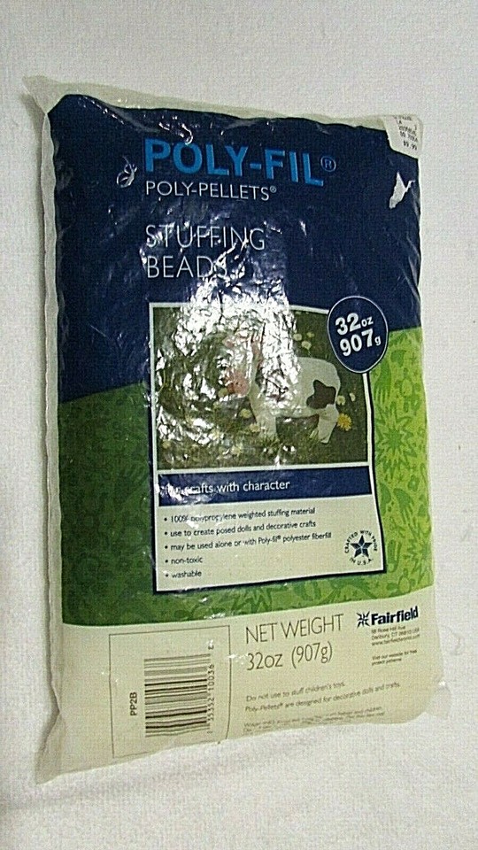 New Poly-Fil Poly- Pellets Stuffing Beads 32 oz. By Fairfield | eBay
