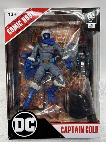 McFarlane Toys DC Direct The Flash Captain Cold with Comic Action ...