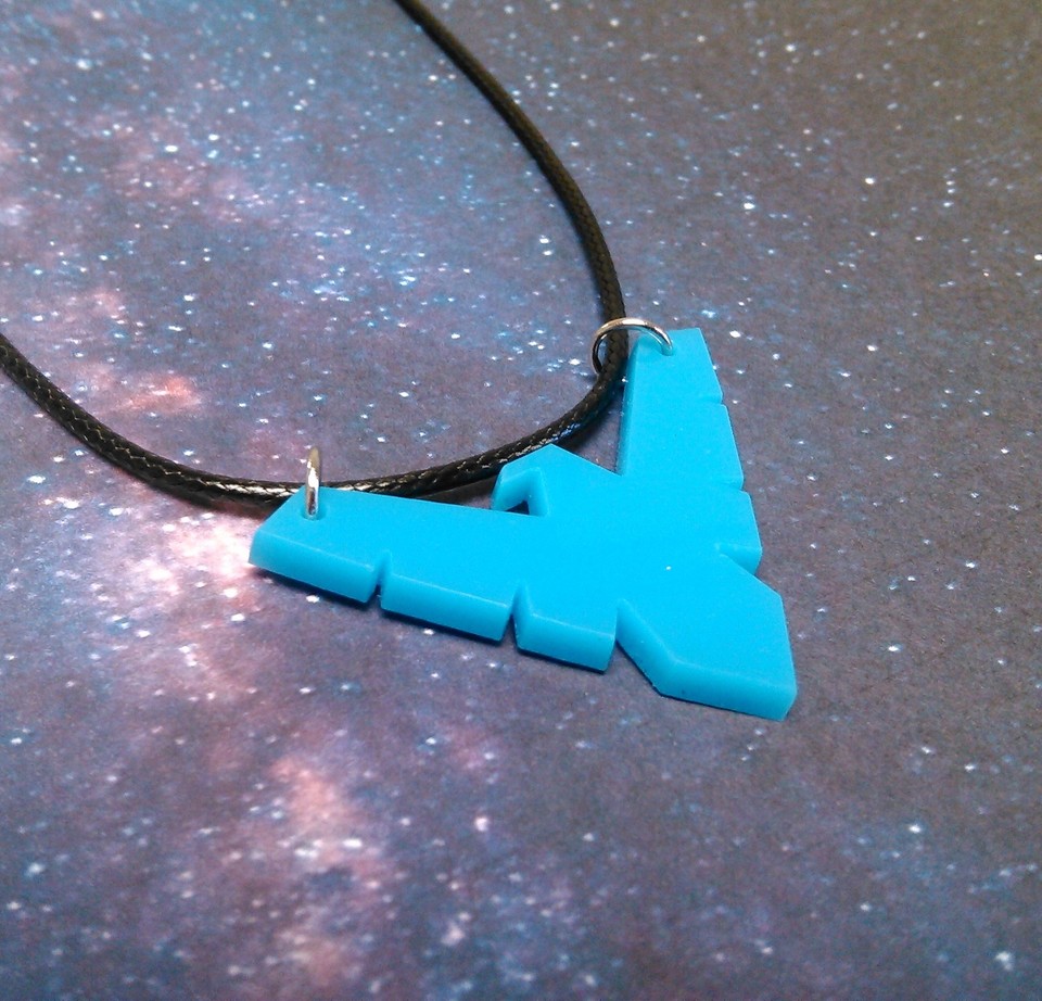 Nightwing Logo Pendant Necklace Blue, Red New 52 Emblem Batman Night ...