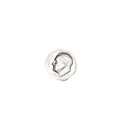 1985 D Roosevelt Dime Off Center Strike Error, “LIBERTY” & “UNITED ...