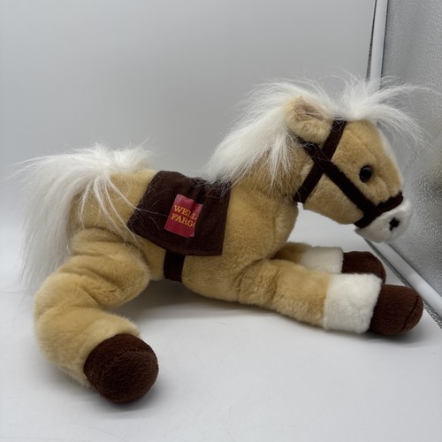 WELLS FARGO Legendary Pony Lightning 2010 Tan Horse Plush Stuffed ...