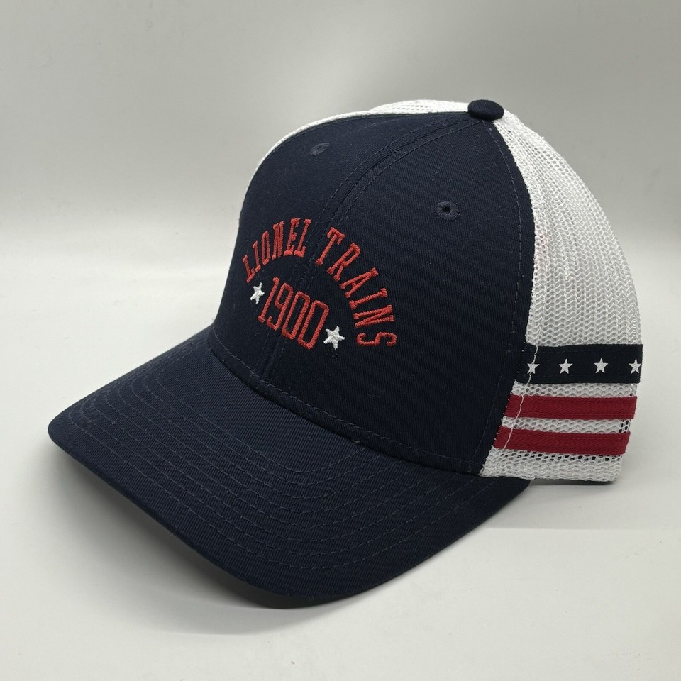 Lionel Trains Hat Adult One Size Blue Adjustable Strap Back Cap 3 ...