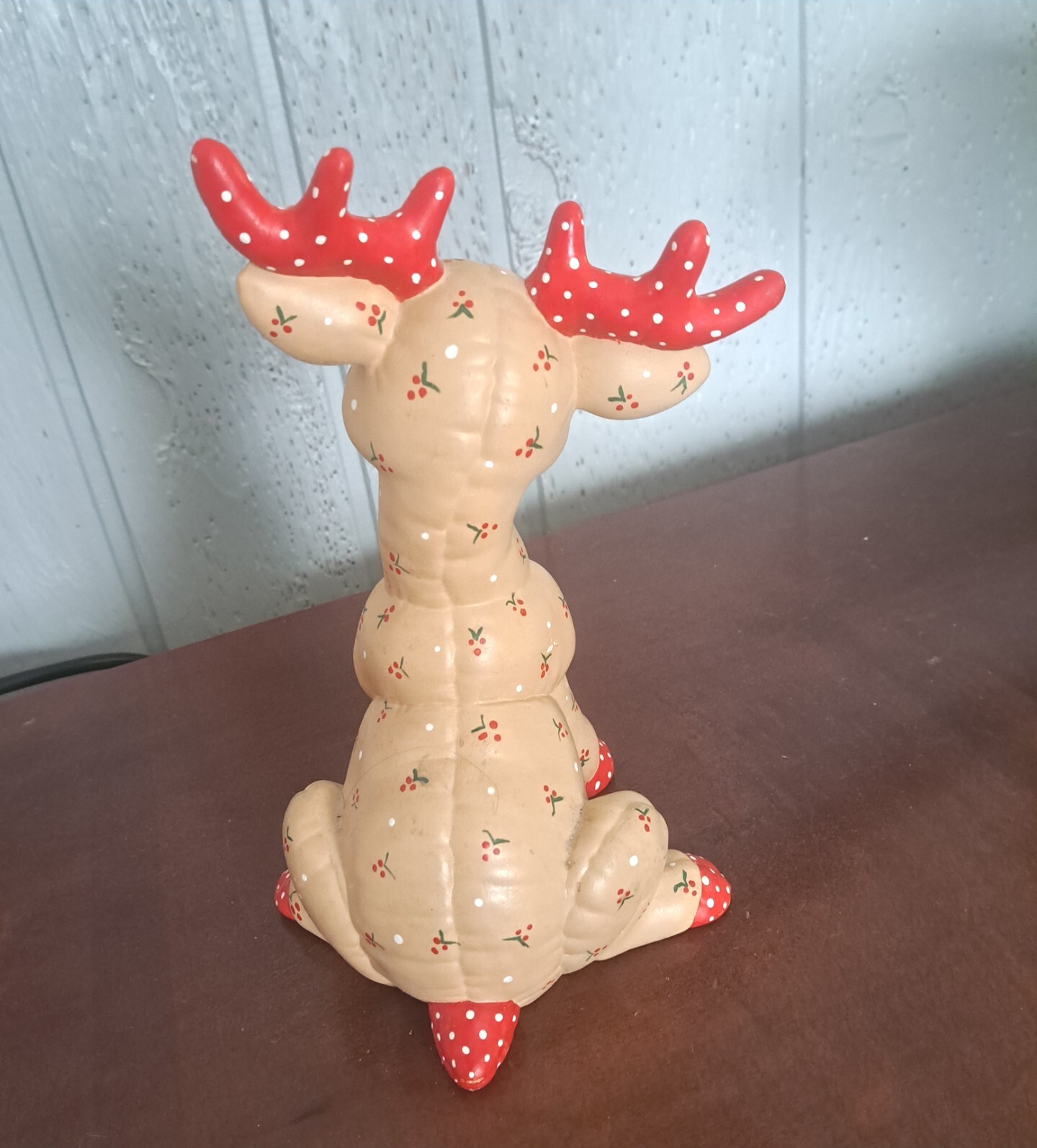 1986 Vintage Kimple Reindeer Ceramic Deer Christmas Decorative Hand ...