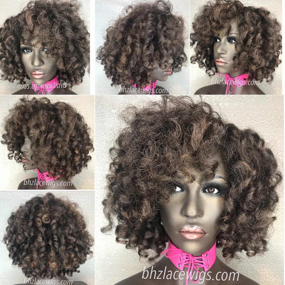 S Curl Afro Blowout
