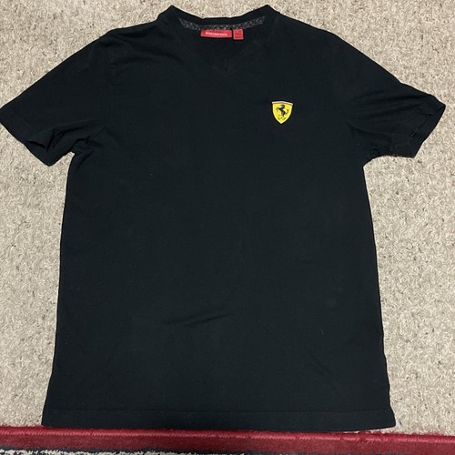 Santander Sponsor Ferrari Formula One T-shirt Size Women’s Medium Man’s ...