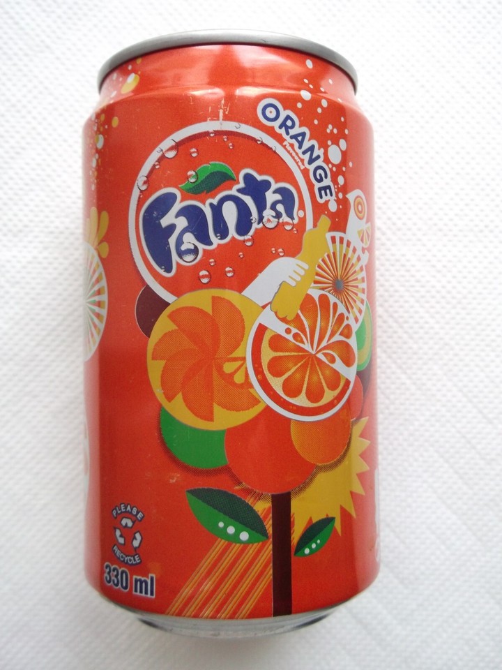 FANTA ORANGE 2008 from CAMBODIA empty can 330ml top opened | eBay