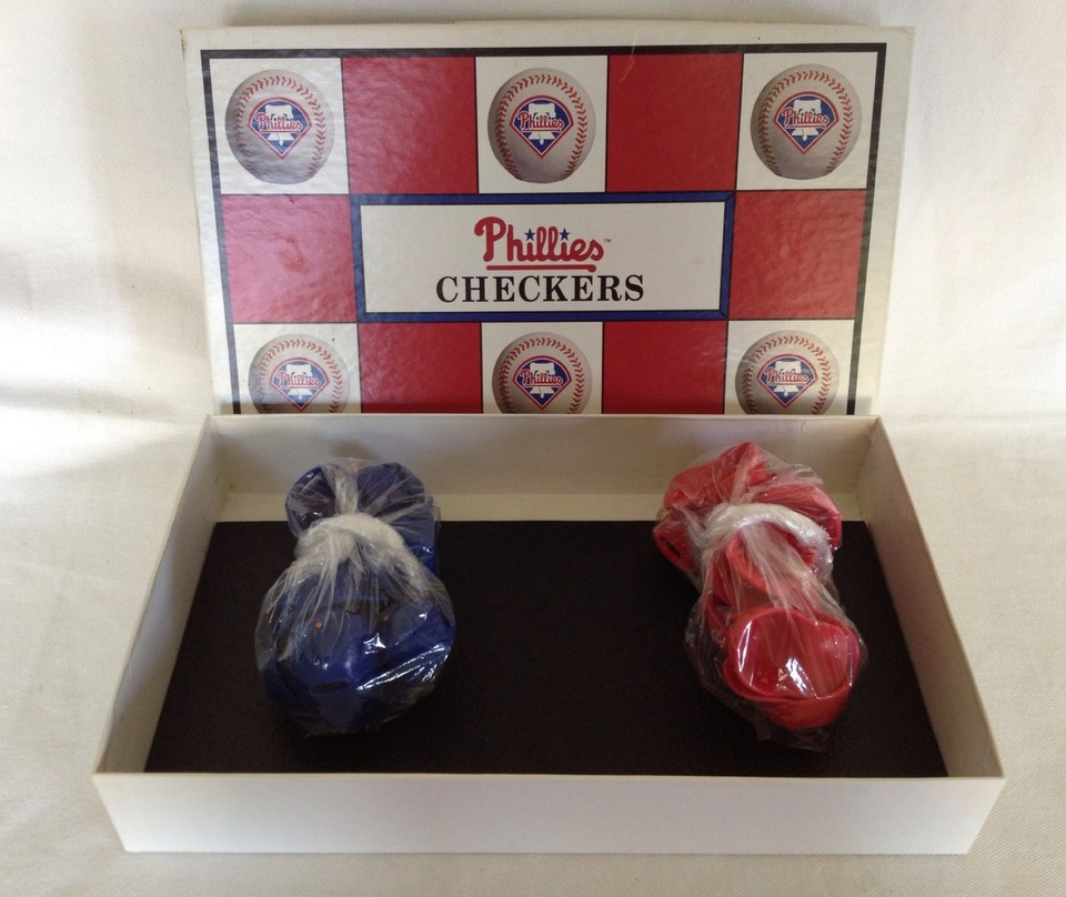 MLB Baseball Checkers Game Mets vs. Phillies | eBay