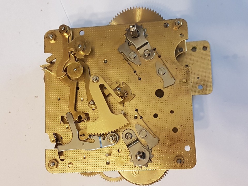USED Clock Movement FHS Germany 341-021 for Parts & Repair Only - 16A ...