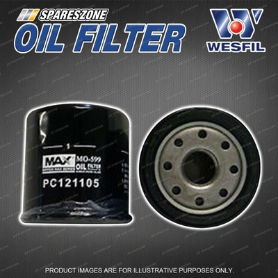 Wesfil Oil Filter for Proton Savvy BT Petrol 4Cyl D4F MPFI DOHC 16V 03/ ...