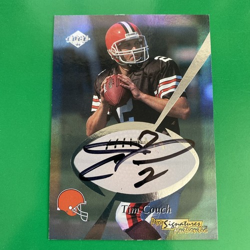 Tim Couch 1999 Collector’s Edge First Place Pro Signatures Auto LTD ...