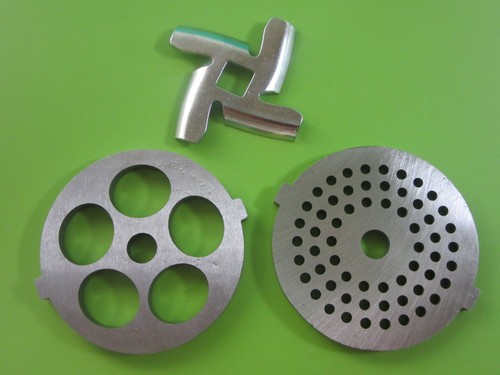3 pc SET disc and knife for many Deni Meat Grinders with TABS | eBay