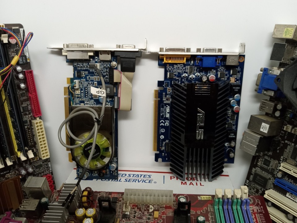 Lot Of (17) RARE ASUS P5QL-VM EPU/CM5570 Motherboard Pack RAM+CPU ...