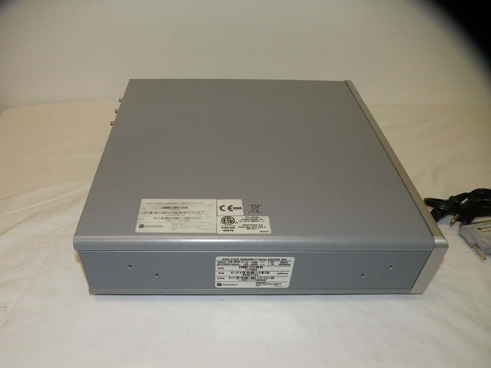 CAREFUSION VMAX ENCORE 20C PULMONARY FUNCTION TESTING SYSTEM, NEW ...