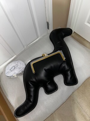 Coach DINO KISSLOCK Frame Bag - BLACK - BRAND NEW | eBay