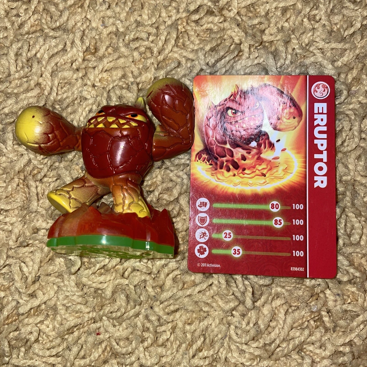 Skylanders Spyros Adventure Eruptor