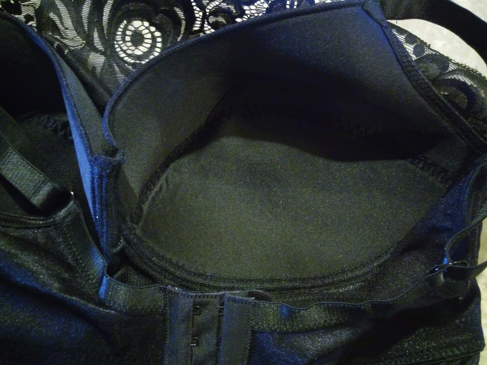 Instant Shaping Black/White Lace Front Body Shaper All in One Girdle ...