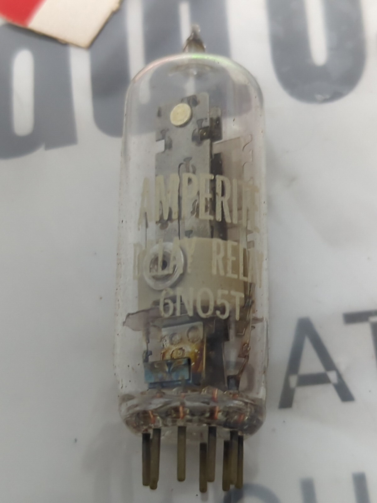 AMPERITE,6N05T,MINIATURE DELAY RELAY TUBE LOT OF 5 NOS | eBay
