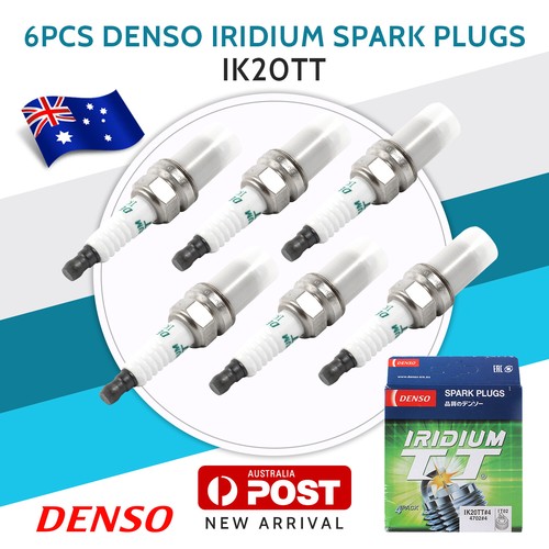 OEM 6X DENSO IRIDIUM SPARK PLUGS IK20TT suits TOYOTA CAMRY ACV36R ...
