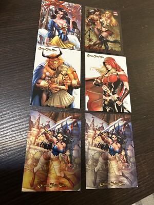 5FINITY GRIMM FAIRY TALES PROMO CARD LOT OF 6 LIMITED! | eBay