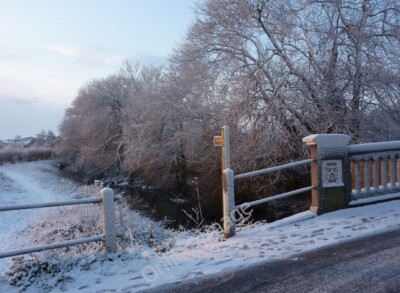 Photo 6x4 Footpath by the River Gipping Needham Market Seen from the ...