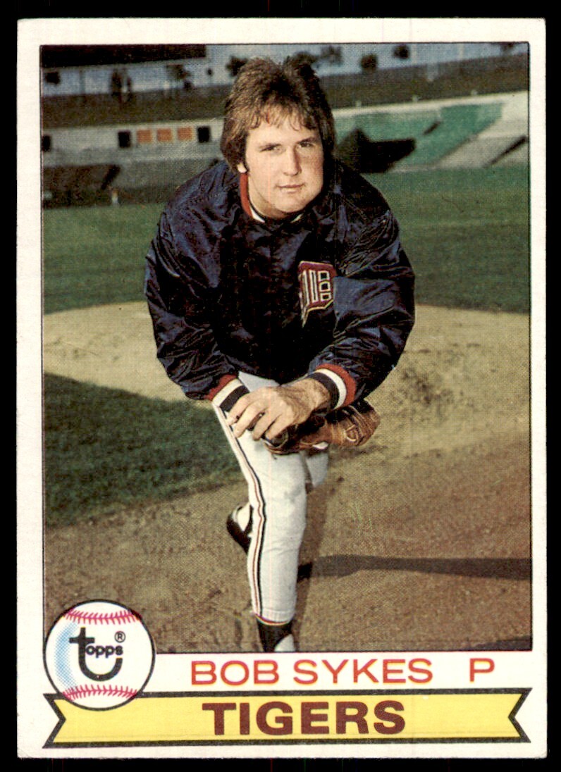 1979 Topps Baseball Card Bob Sykes C Detroit Tigers #569 | eBay