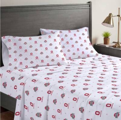 Ohio State Buckeyes NCAA Microfiber Sheet Set-F2006527934 | eBay