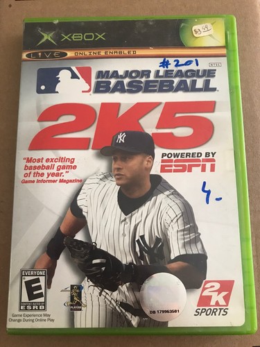 Major League Baseball 2K5 (Microsoft Xbox, 2005) 710425296215| eBay