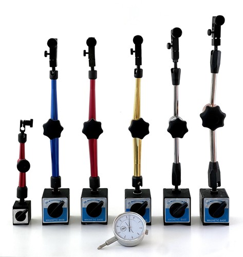 SCHLEIFPAPIERPROFI Messuhr mit Magnetstativ Messuhrhalter magnetisch ...