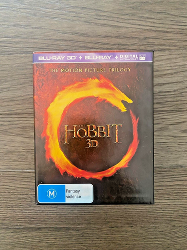 THE HOBBIT TRILOGY.3D Bluray + Bluray+Bilbo Journal.Brand New,Sealed ...