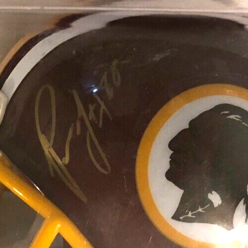 Pierre Garcon #80 Signed Washington Redskins NFL Riddell VSR4 Mini ...