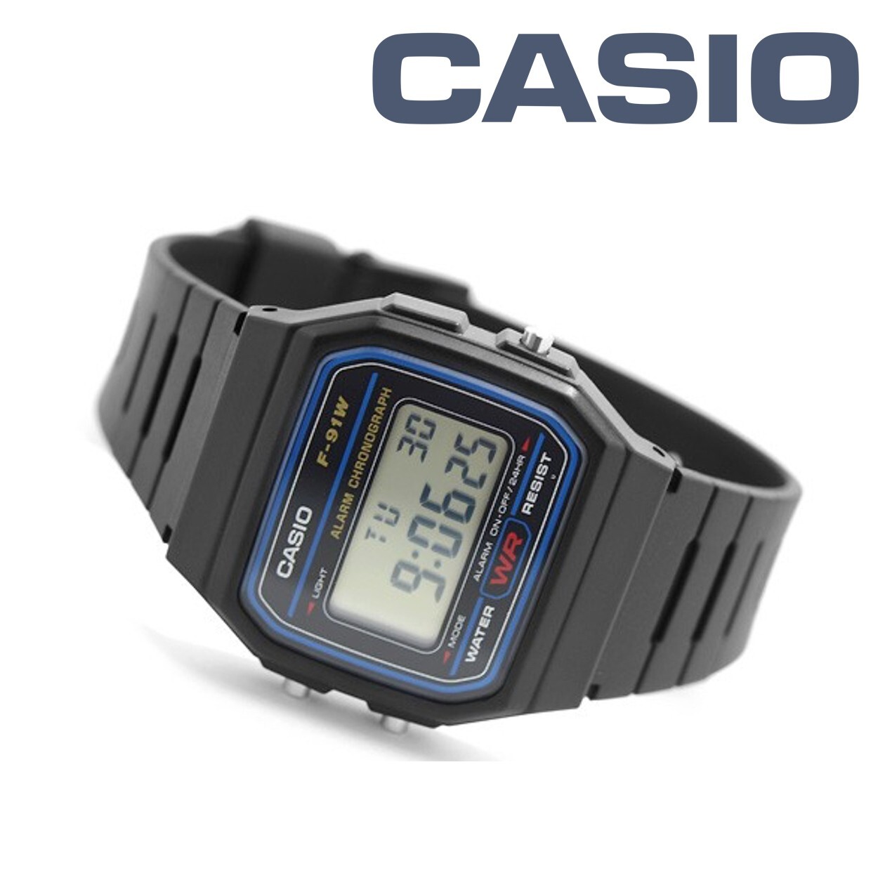 Casio A158WE 593 Classic Digital Alarm Chrono Watch 33mm MINT for sale ...