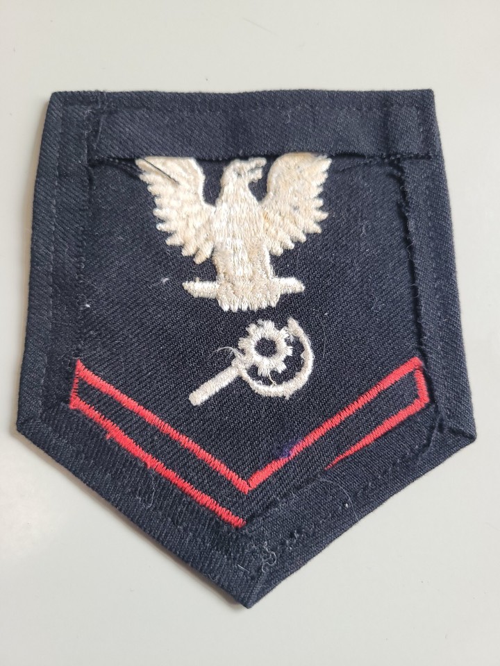 Ww2 US Navy Machinery Repairman Rate 3rd Class Patch | eBay