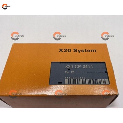 B&R Compact CPU Module X20CP0411 Revision F0 Control Unit Module X20 ...