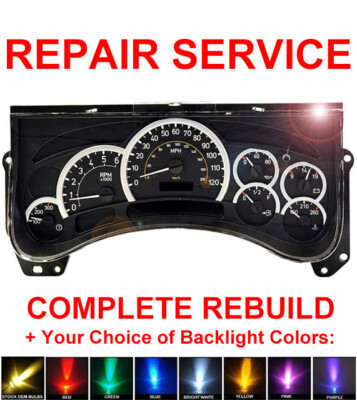 2003-2006 Hummer H2 Speedometer Instrument Gauge Cluster Dash Panel ...