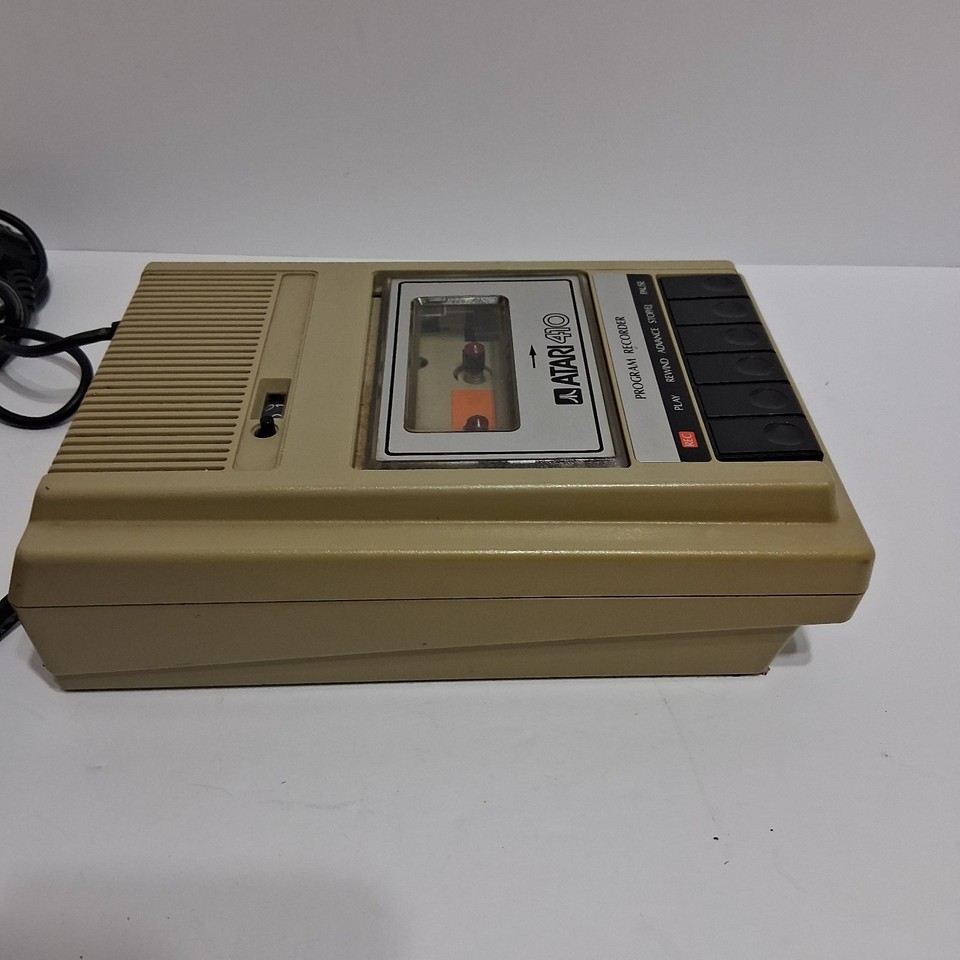 Atari 410 Program Recorder Cassette Player for 400 800 Computers Parts ...