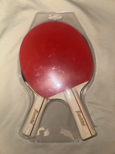 fanklin 2 PLAYER TABLE TENNIS SE1 WITH PIPS-OUT RUBBER PADDLES See ...
