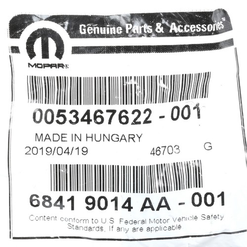 2018-2023 JEEP WRANGLER JL CARGO TIE DOWN LOOP OEM NEW GENUINE MOPAR ...