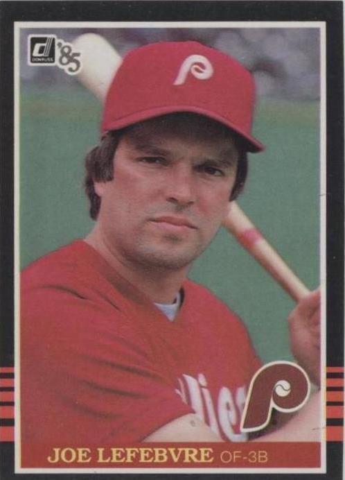 1985 Donruss - Joe Lefebvre #285 for sale online | eBay