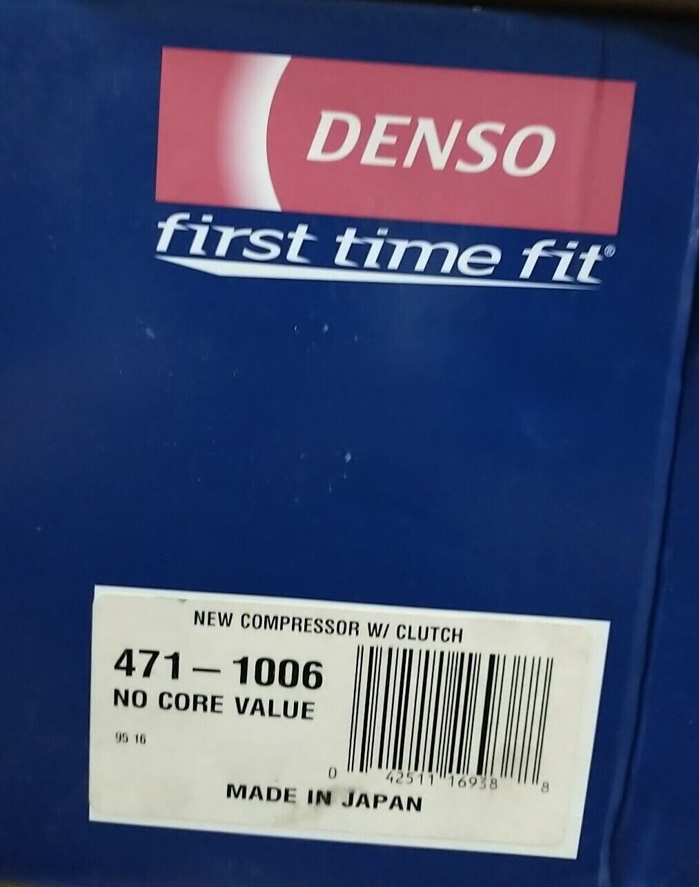 A/C Compressor-New DENSO 471-1006 fits 05-10 Scion tC 2.4L-L4 | eBay