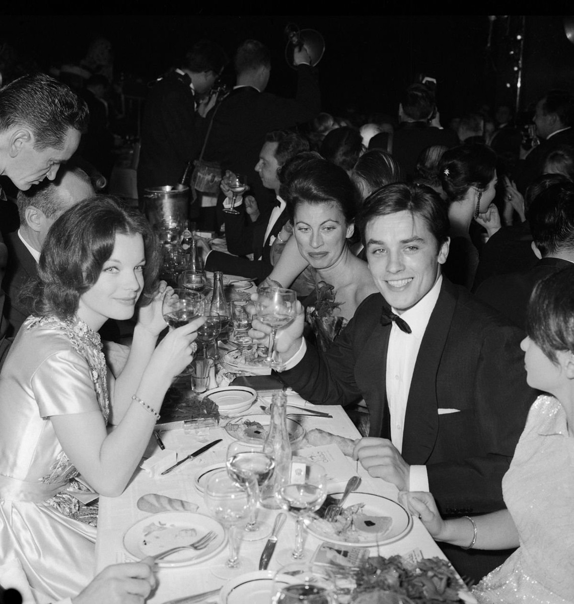 Alain Delon And Romy